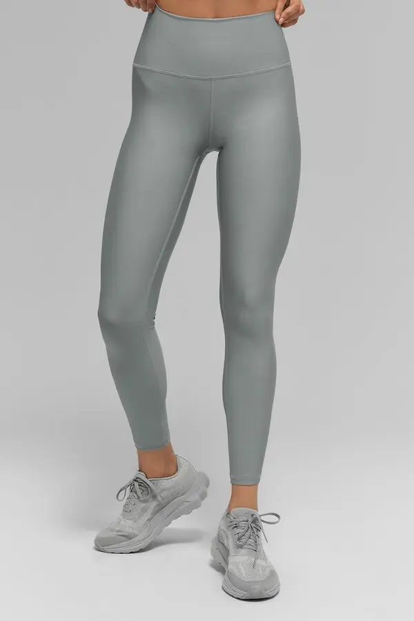 Alo Yoga Red Hot High-Waist Airlift Legging - Lunar Grey